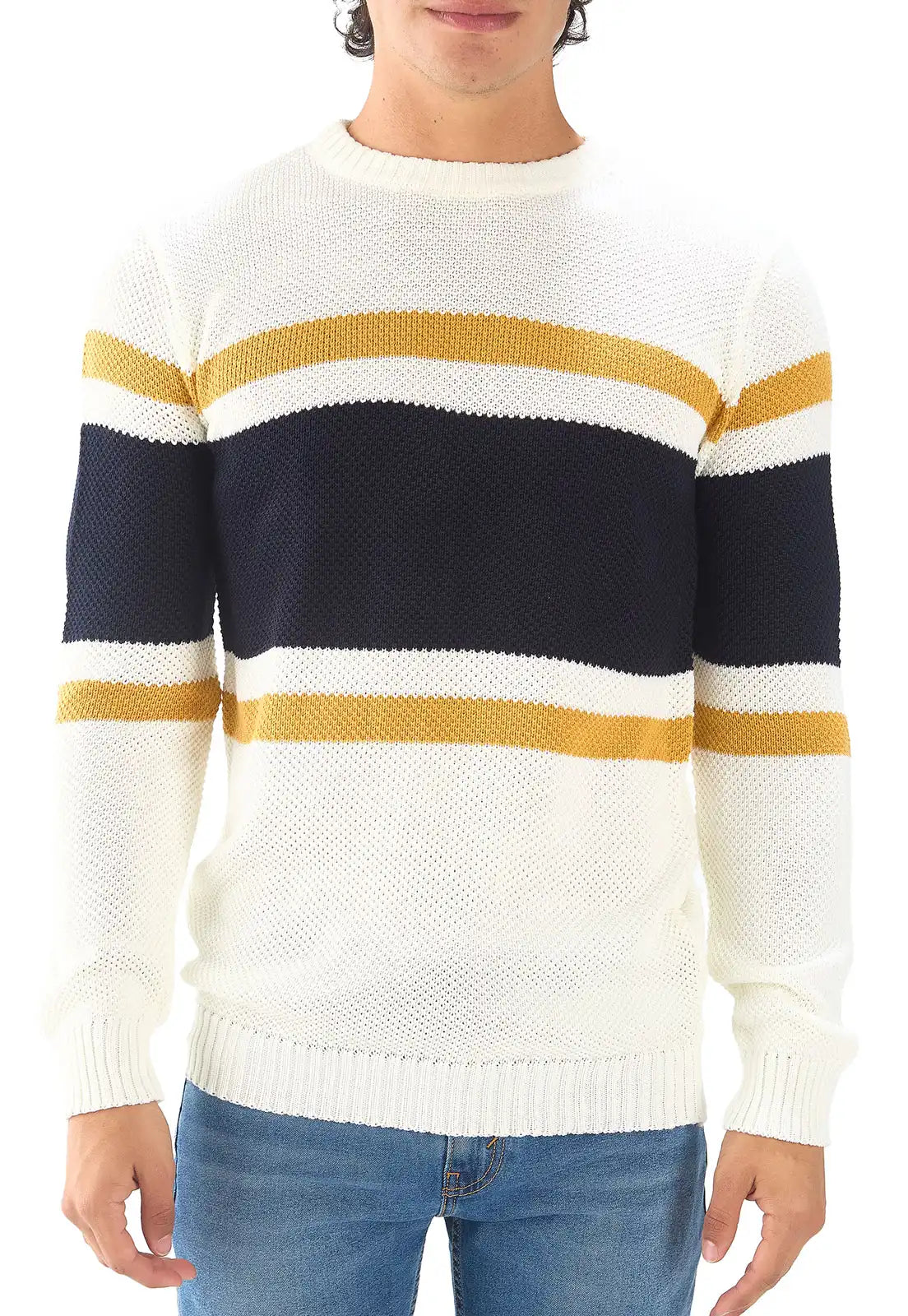 Saco 3 rayas tejido ladrillo – Giive